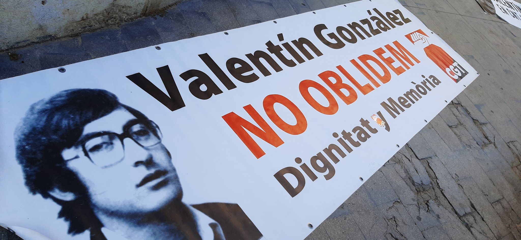 Homenaje a Valentín González – Transportes – CGT
